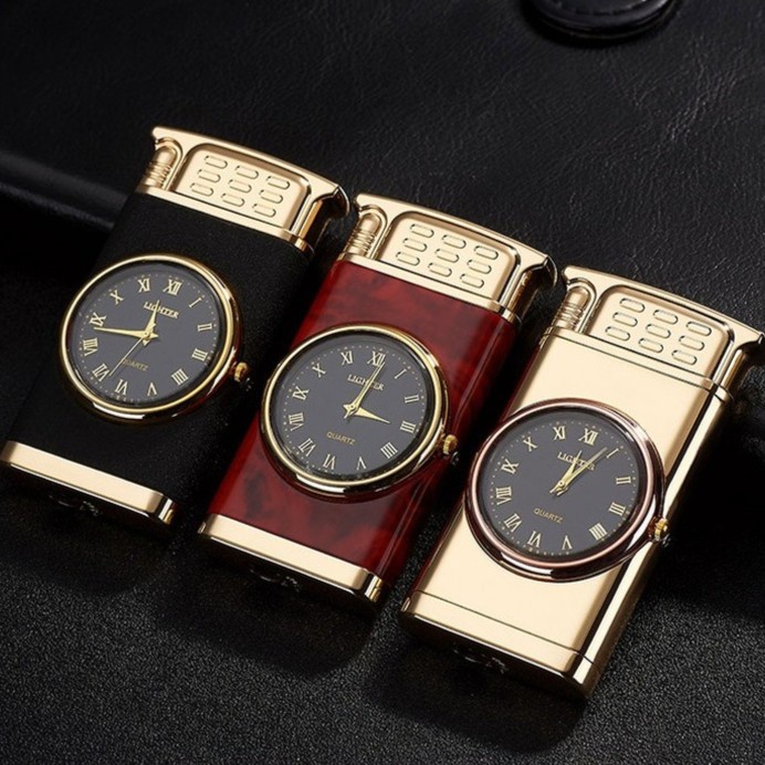 Jual Korek Api Bara Exsclusive Plus Jam / Korek Api Watch | Shopee ...