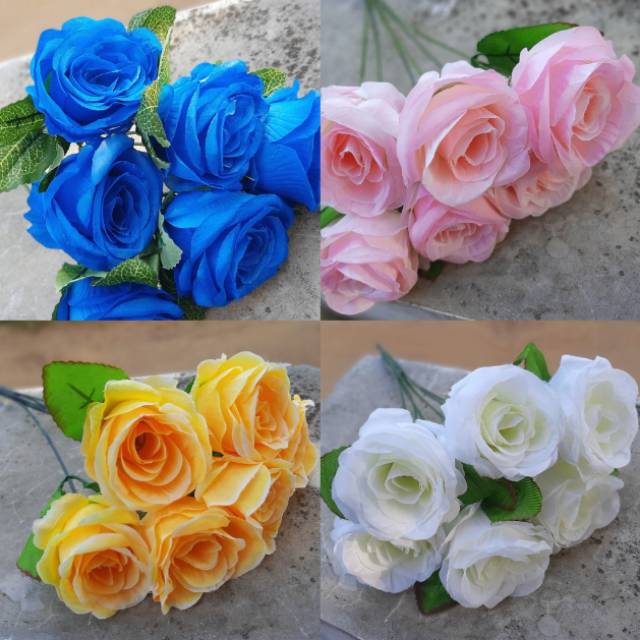 Jual Bunga Mawar Artificial/Bunga Palsu Artificial | Shopee Indonesia