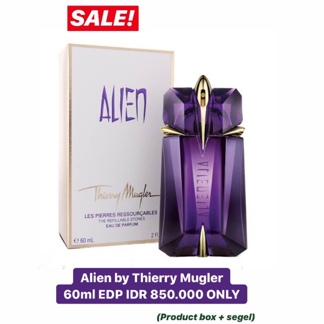 Jual Angel alien by thierry mugler 60ml | Shopee Indonesia