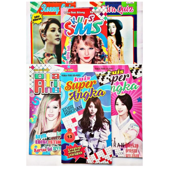 Jual TTS TEKA TEKI SILANG KUIS ANGKA | Shopee Indonesia