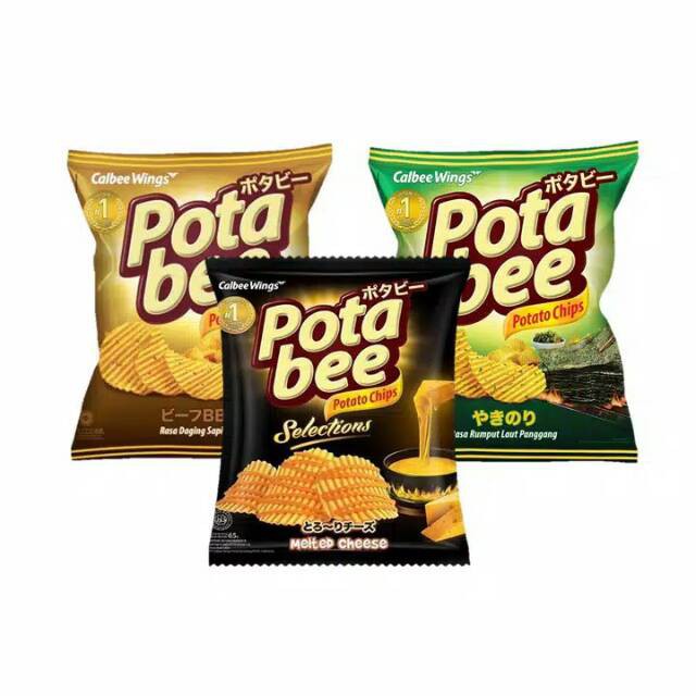 Jual Snack Keripik POTABEE Selection 68gr - BANYAK VARIAN | Shopee ...