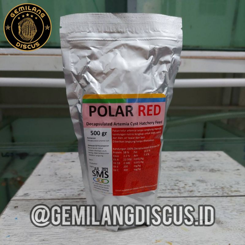 Jual Polar Red Artemia Instan Repack Original / Ori | Shopee Indonesia