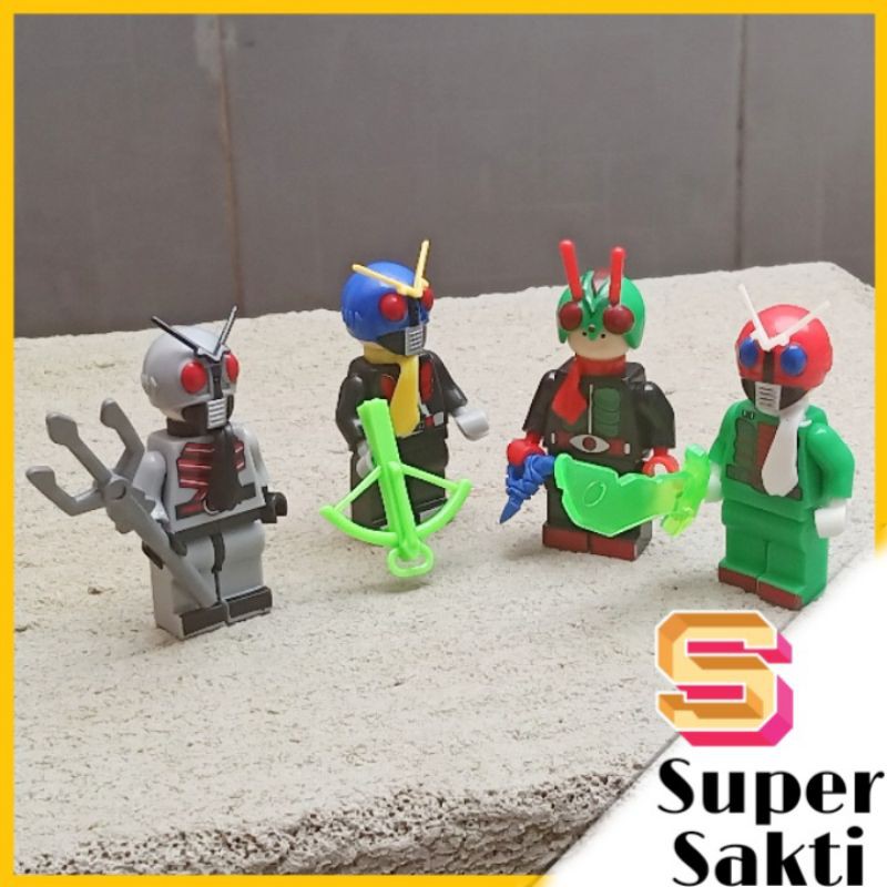 Jual Mini Brick murah Kamen rider + aksesoris | Shopee Indonesia