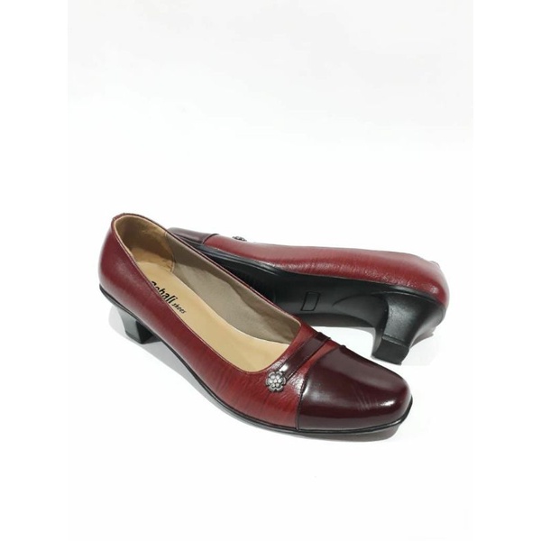 Jual Pantofel Formal Wanita 100% Full Kulit Asli Sepatu Kerja - Sepatu ...