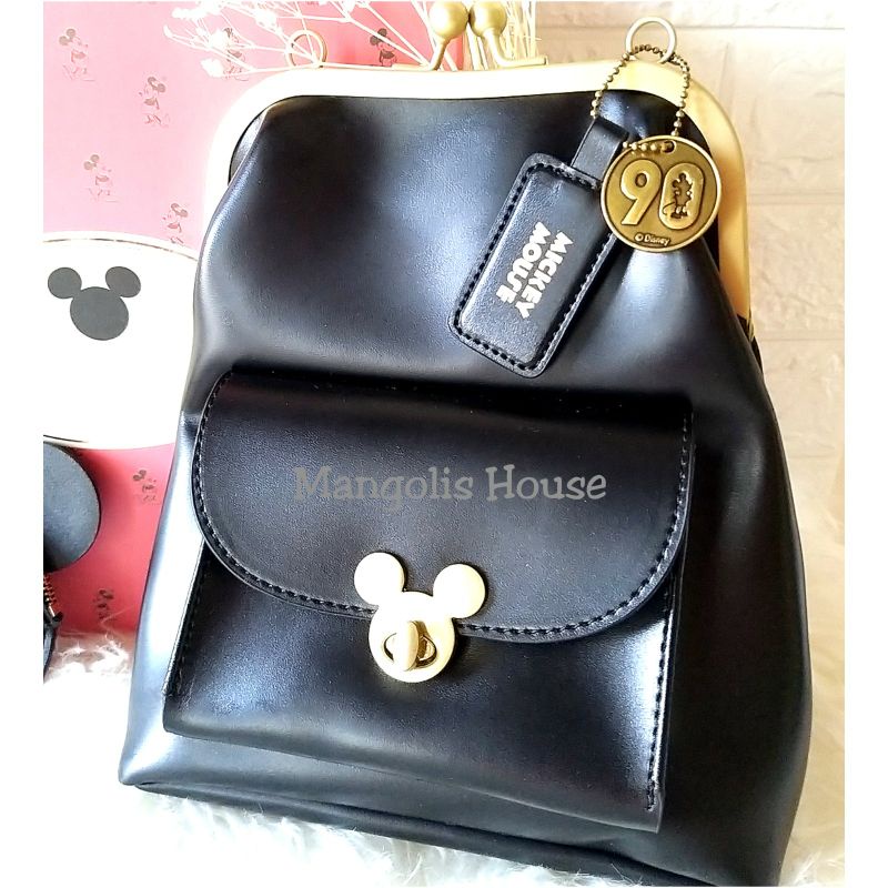 Jual DISNEY MICKEY RETRO CLASSIC GOLD SIDE Slingbag (Original Gracegift ...