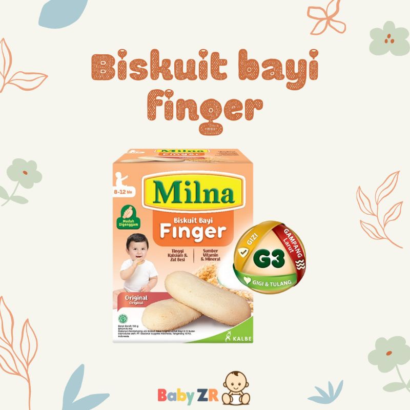 Jual Milna Biskuit Bayi Finger 52g | Shopee Indonesia