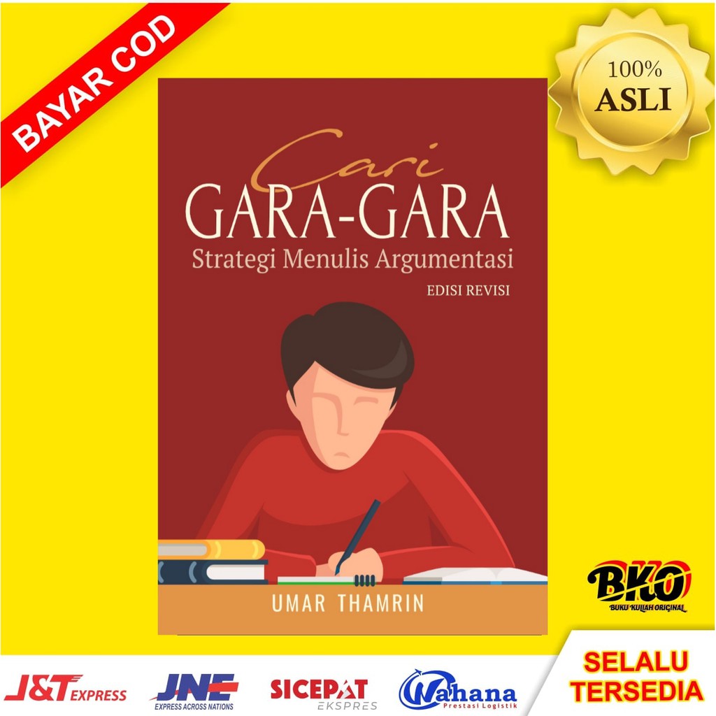 Jual Menulis Argumentasi Buku Cari Gara-Gara Strategi Menulis ...