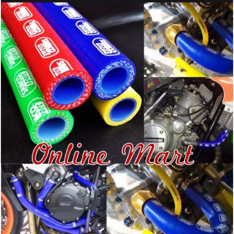 Jual SELANG RADIATOR SAMCO 1METER UNTUK MOTOR VIXION,NINJA R,NINJA RR ...