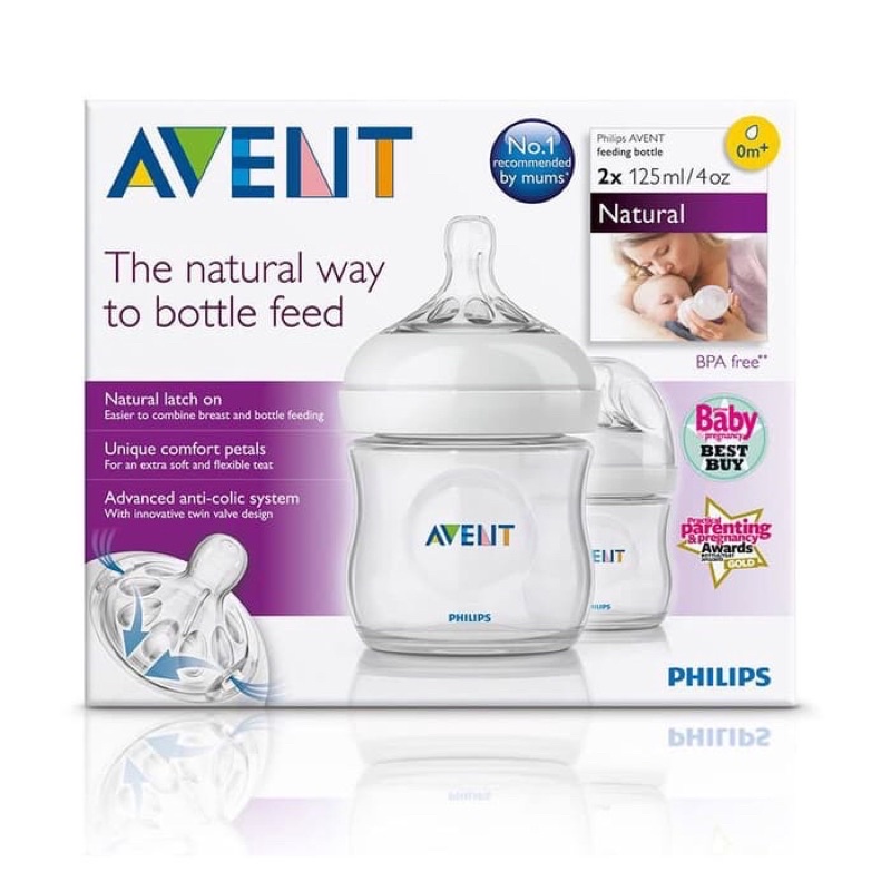 Jual Botol Avent Natural 125ml / 260ml Twins & Single | Shopee Indonesia
