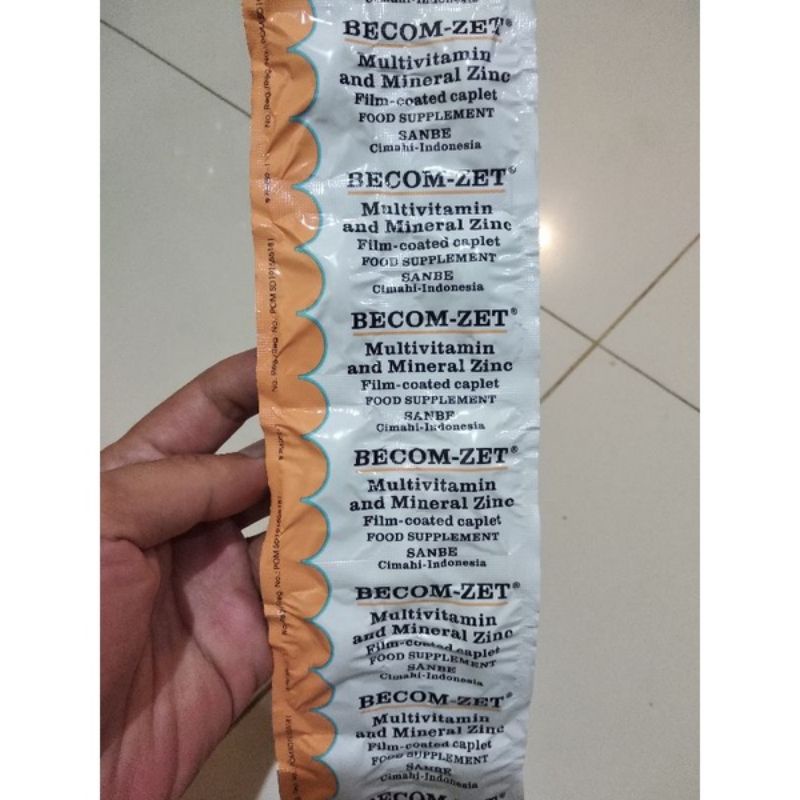 Jual BECOM ZET//BECOME-C//PROVE Z//VITAMIN D3//ZEGAVIT//ZINC SULFATE ...