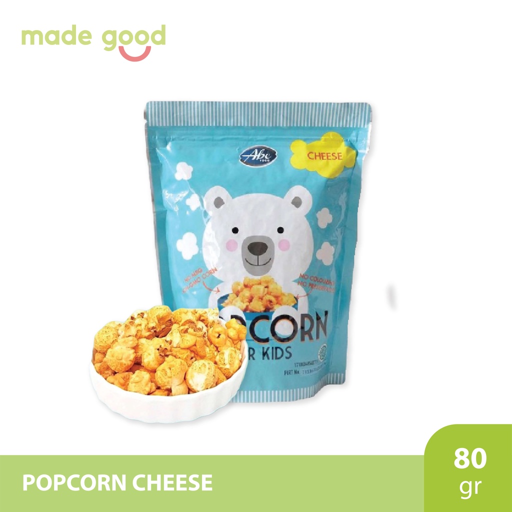 Jual Abe Food Popcorn For Kids Snack Anak 80 Gram | Shopee Indonesia
