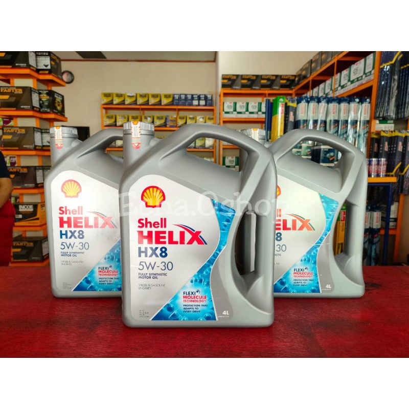 Jual OLI SHELL HELIX HX8 FULL Syntetic ORIGINAL 100% | Shopee Indonesia