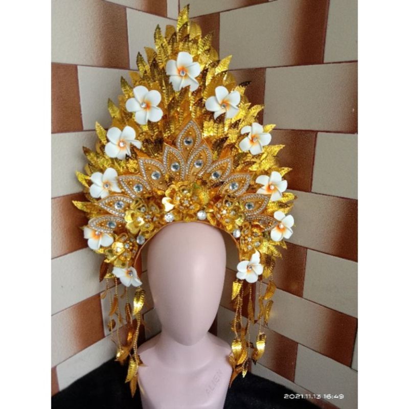 Jual mahkota Tari Bali Lukis//mahkota tari modern//mahkota tari adat ...