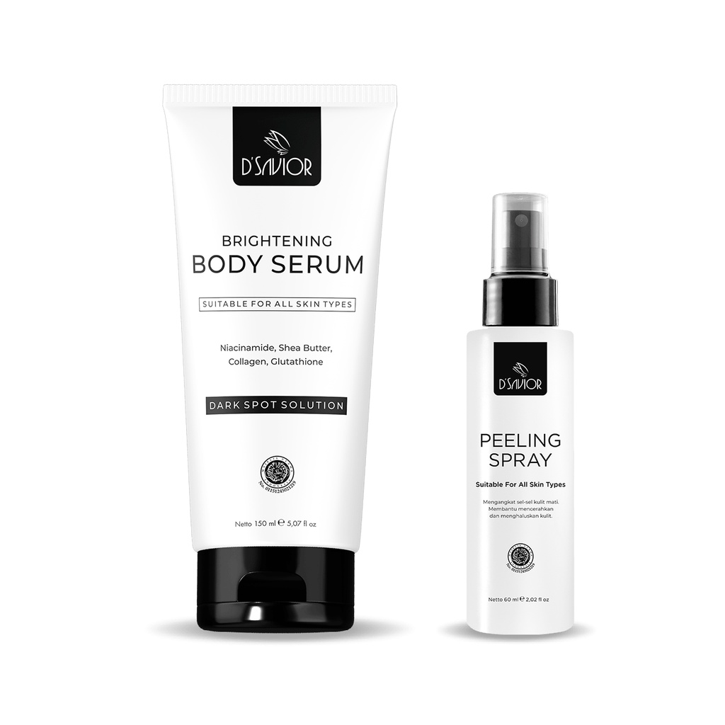 Jual DSavior Body Whitening [Jaminan Original] Lotion Pencerah Badan ...