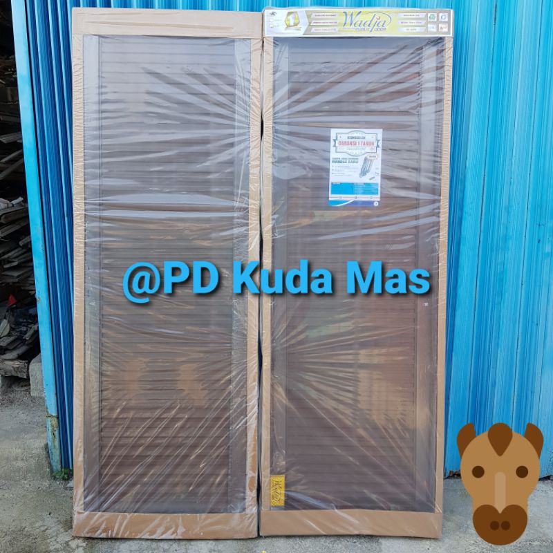 Jual Pintu Galvalum Wadja Tipe Public Door (Coklat) | Shopee Indonesia