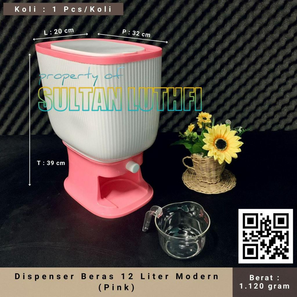 Jual 1kg dispenser beras 12L otomatis dispenser beras new model series ...