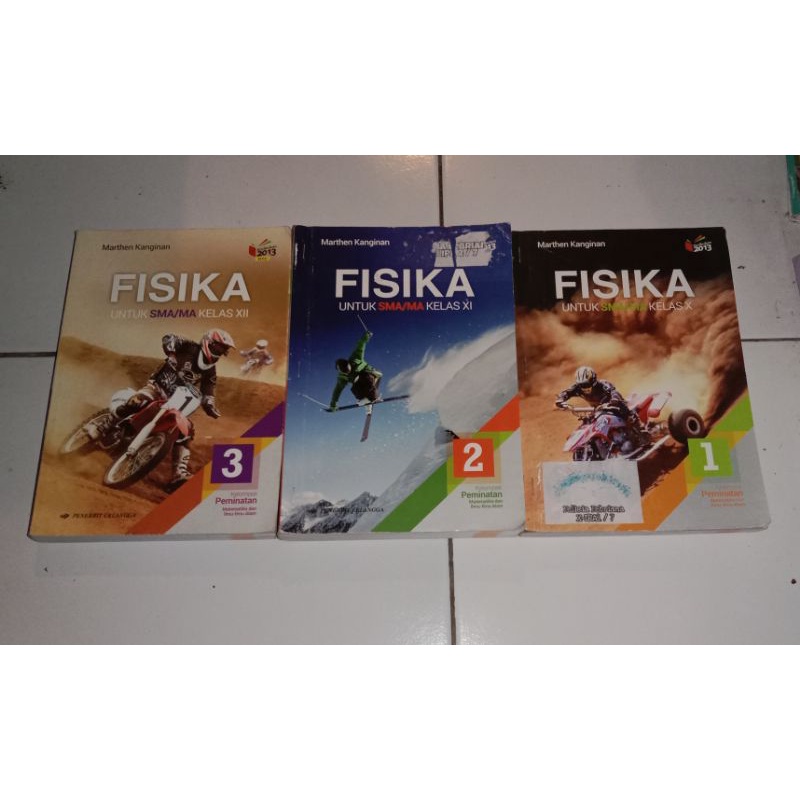 Jual Buku Fisika untuk SMA/MA Kelas XII 1, 2, & 3 by Marthen Kanginan - Erlangga | Shopee Indonesia