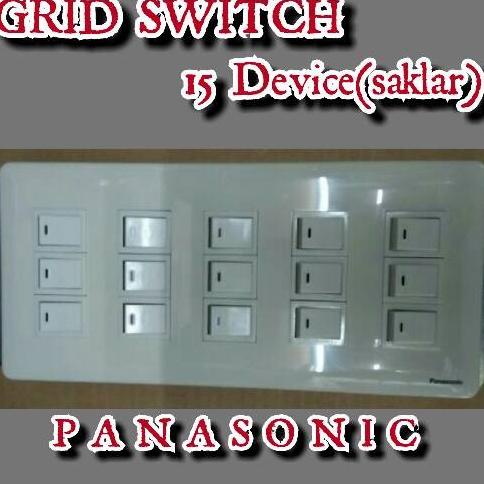 Jual Grid switch panasonic 15 saklar ada stock | Shopee Indonesia