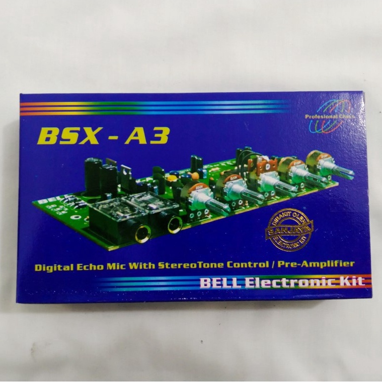 Jual Kit Digital Echo Mic With StereoTone Control / Pre-Amplifier BSX ...