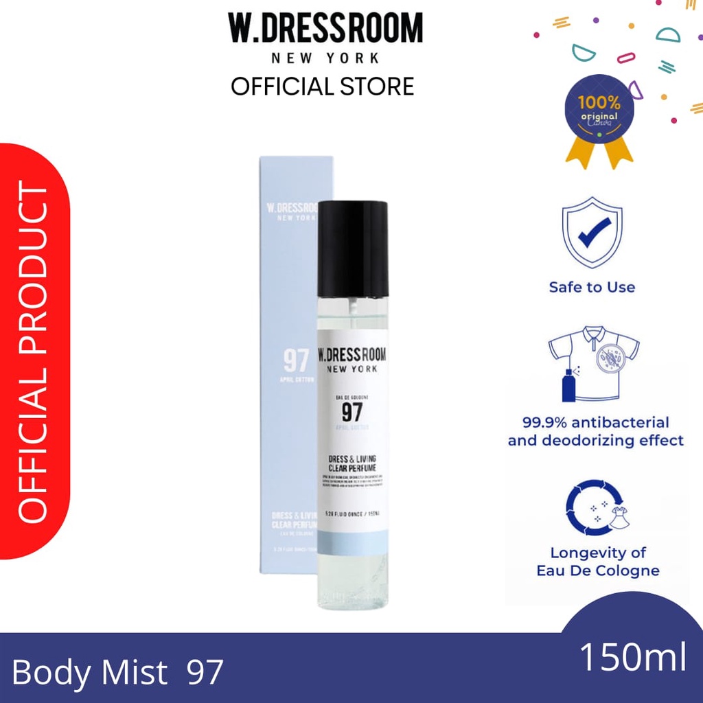 Jual Parfum W Dressroom 97 Dress & Living Clear Perfume April Cotton ...