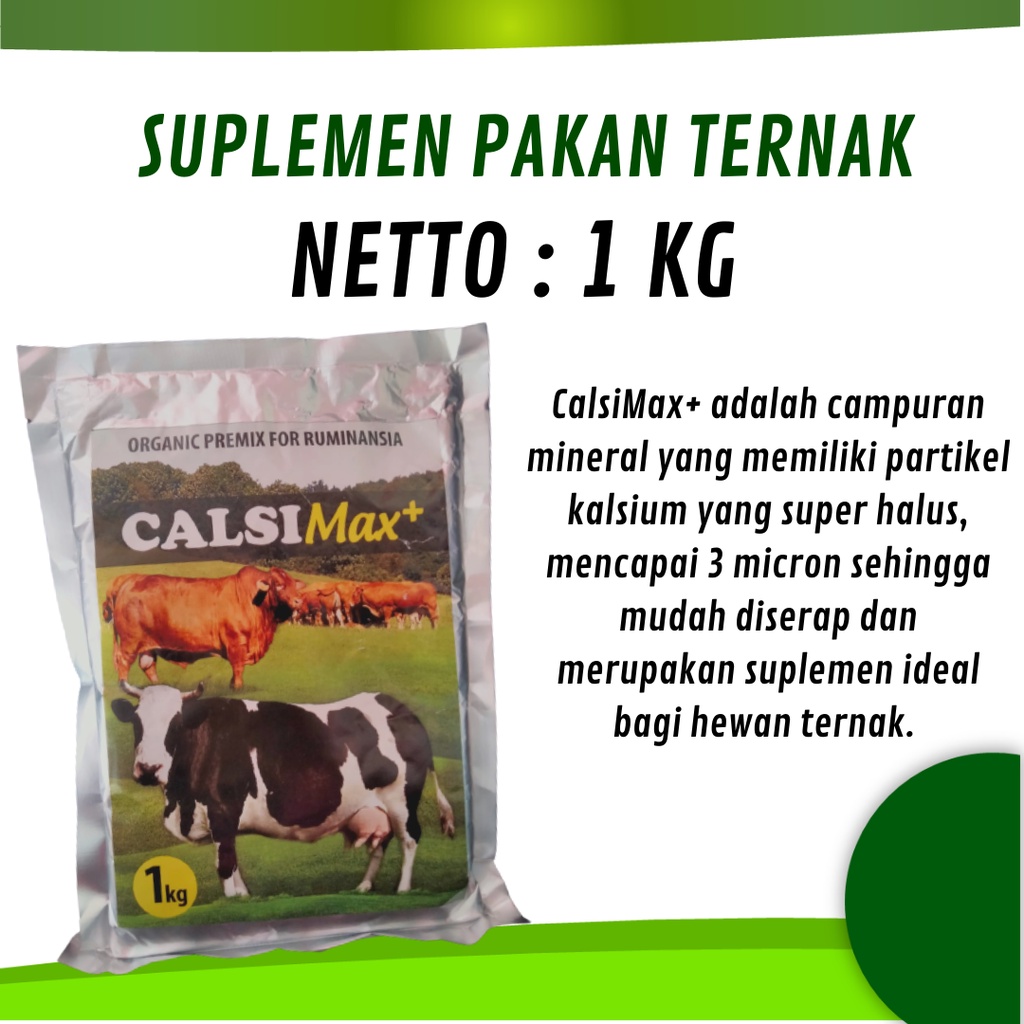 Jual Suplemen Pakan Ternak Sapi perah laktasi, ORGANIK PREMIX vitamin ...
