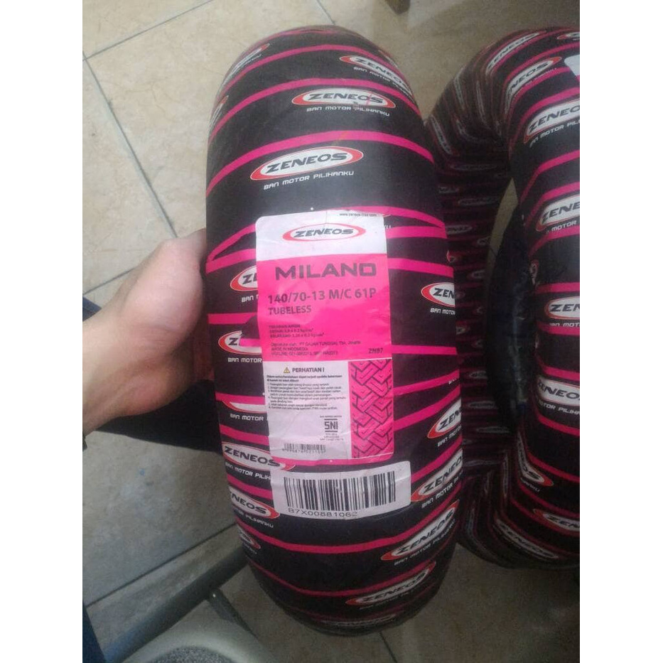 Jual Ban Zeneos Milano (Nmax) 140/70 - 13 Ori | Shopee Indonesia