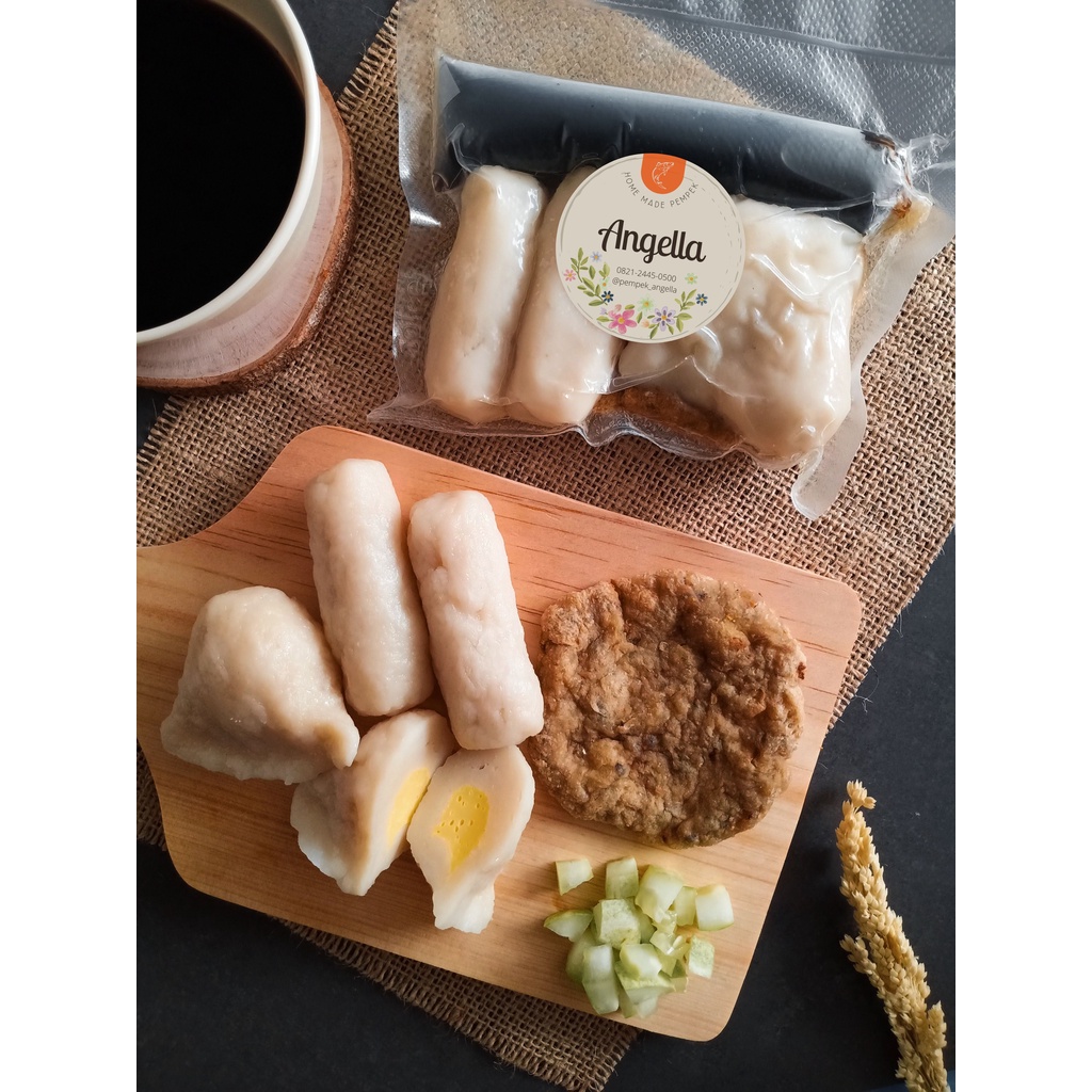 Jual Pempek Ikan Palembang Mix (Lenjer/Isi Telur/Kulit) | Shopee Indonesia