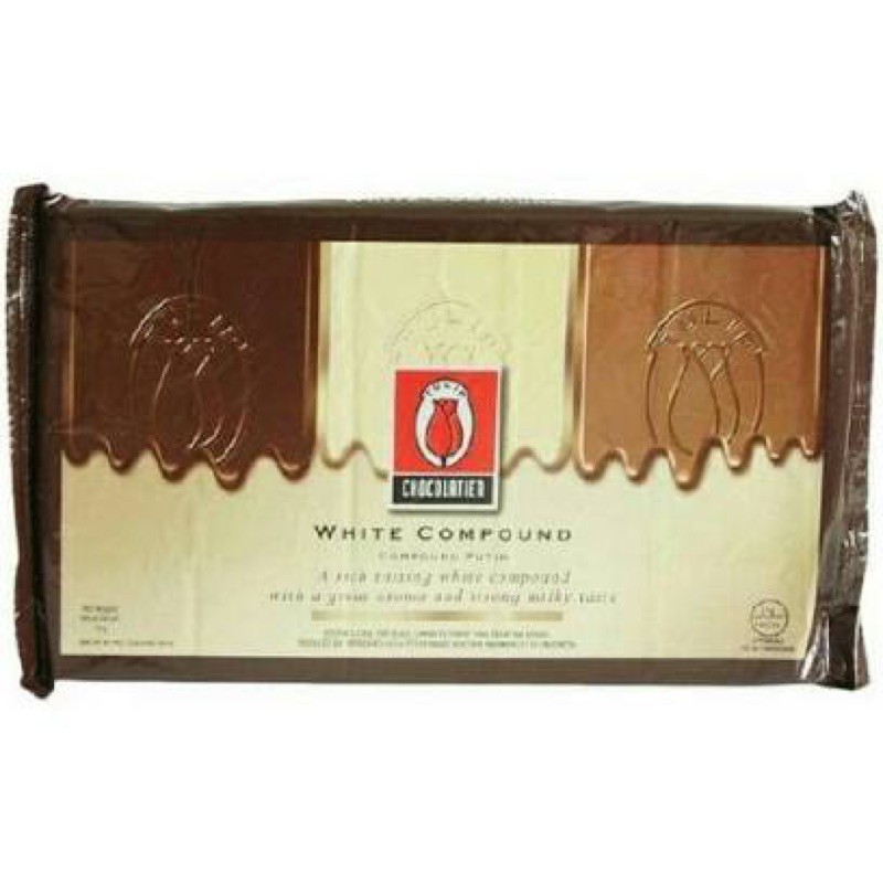 Jual Coklat Putih Batang Tulip 1KG, Tulip White Chocolate Compound 1KG ...