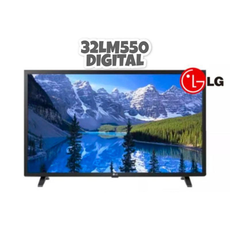 Jual LG LED TV 32 INCH 32LM550 BPTA DIGITAL NEW 2019 GARANSI RESMI ...