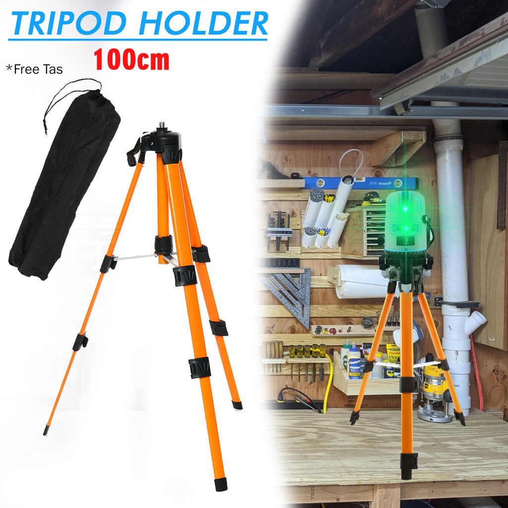 Jual Allefix Tripod Laser Level Aluminium 1 Meter Stand Laser Level ...