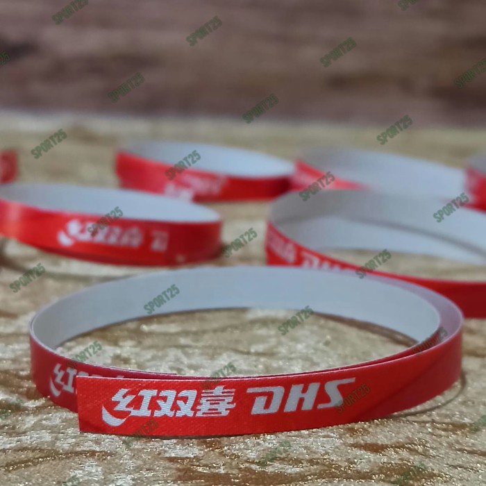 Jual Edge Tape Side Tape List Kayu Blade Pingpong Tenis Meja DHS ORIGINAL | Shopee Indonesia