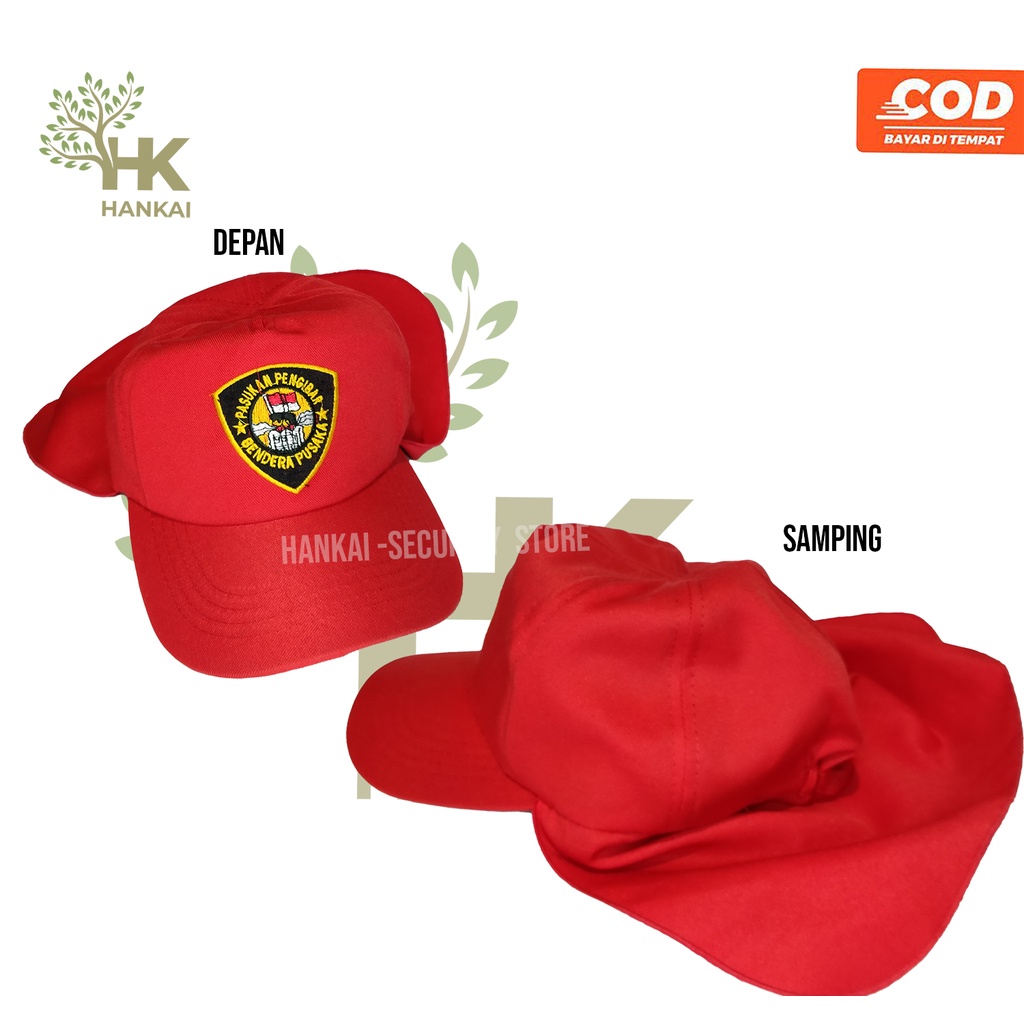Jual Topi latihan PASKIBRA Topi Pengibar Bendera Merah | Shopee Indonesia