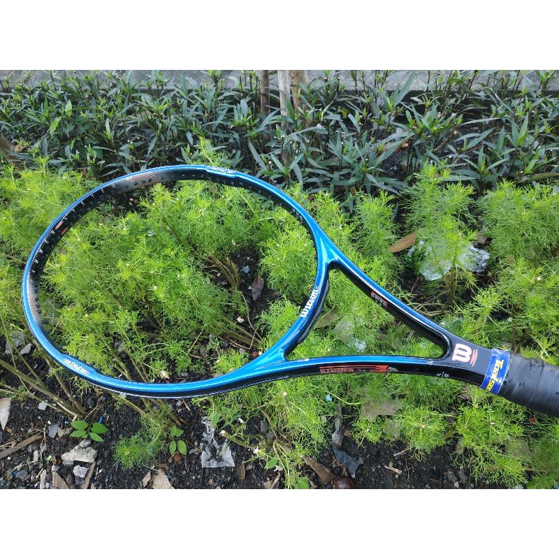 Jual Raket Tenis Wilson Hammer 7.4 /110 in ori | Shopee Indonesia