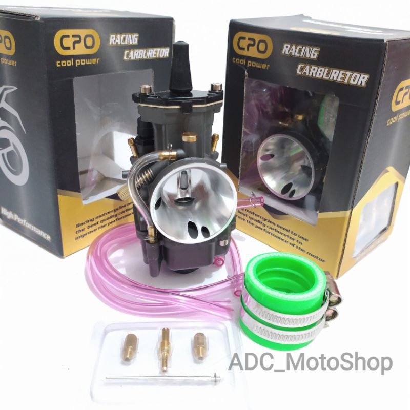 Jual Karburator CPO Pwk 24 26 28 30 32 34 Chrome Dan Black Series Original | Shopee Indonesia