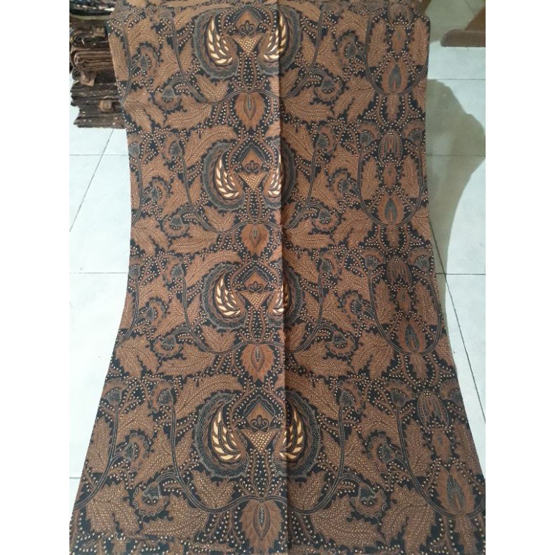 Jual Jarit Jarik Kain Batik Sogan Motif Kembang Wijaya Kusuma Dan Jarik ...