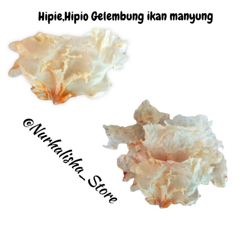 Jual Hepio/Hipio atau krupuk gelembung jeroan ikan manyung | Shopee ...
