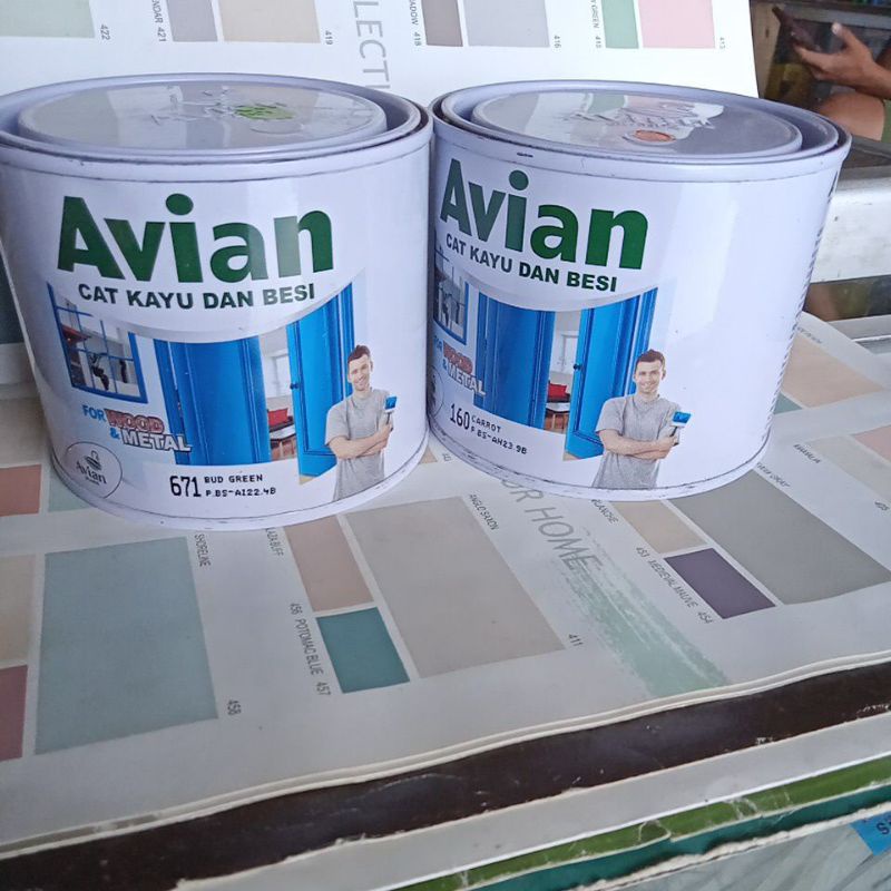 Jual Avian cat kayu dan besi 1/2 kg | Shopee Indonesia