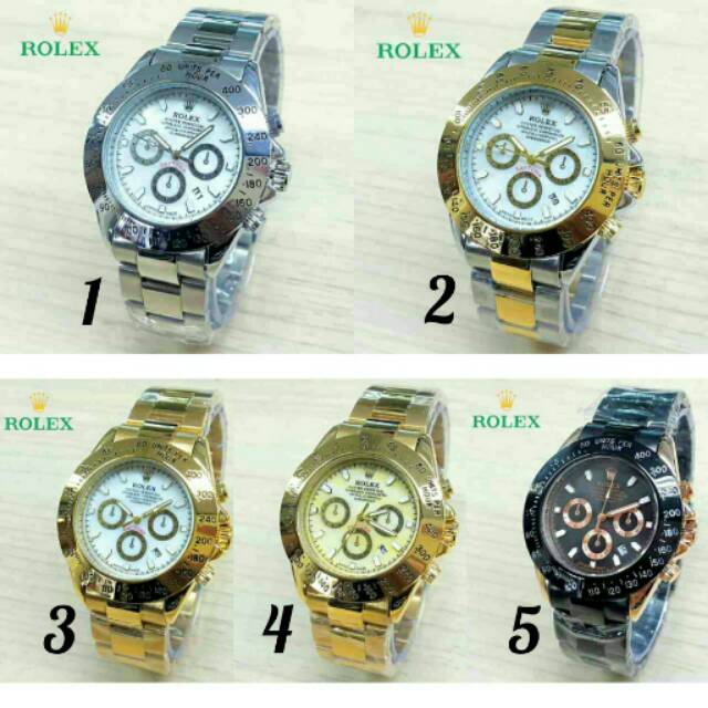 Jual Jam Tangan Rolex Daytona (5 Warna) | Shopee Indonesia