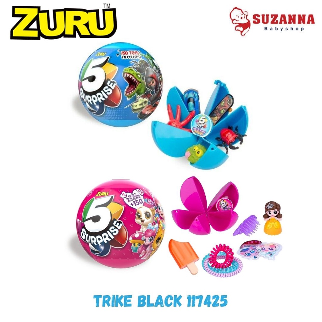 Jual ZURU 5 SURPRISE ORIGINAL ZURU 5 TOYS INSIDE SURPRISE (BOYS OR ...