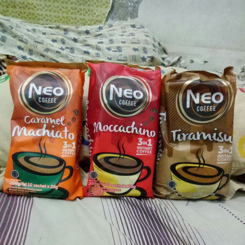 Jual Neo Coffee 200gram isi 10 sachet x 20 gram | Shopee Indonesia