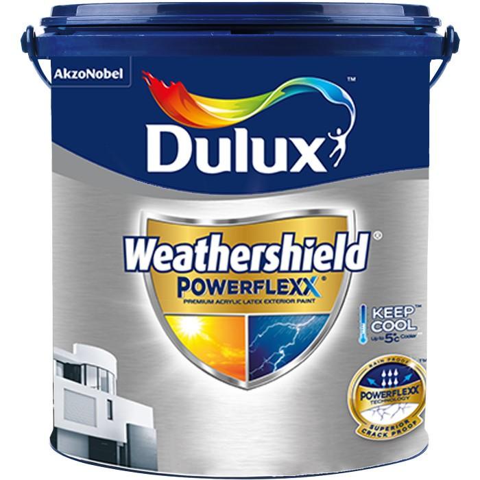 Jual Ochieofc Cat Dulux Weathershield Powerflexx 2.5L / Brilliant White ...