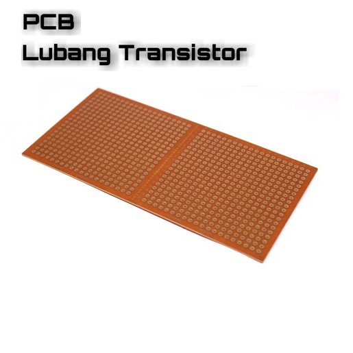 Jual PCB Lubang Transistor Lobang TR pcb Titik Dot Matrix 16.5cm X 8 ...