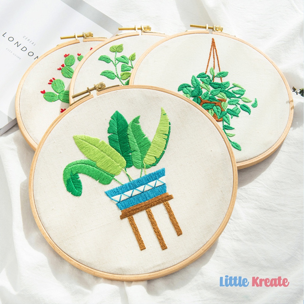 Jual HE#05 DIY Paket Sulam Menyulam / Hand Embroidery Kit / Needle ...