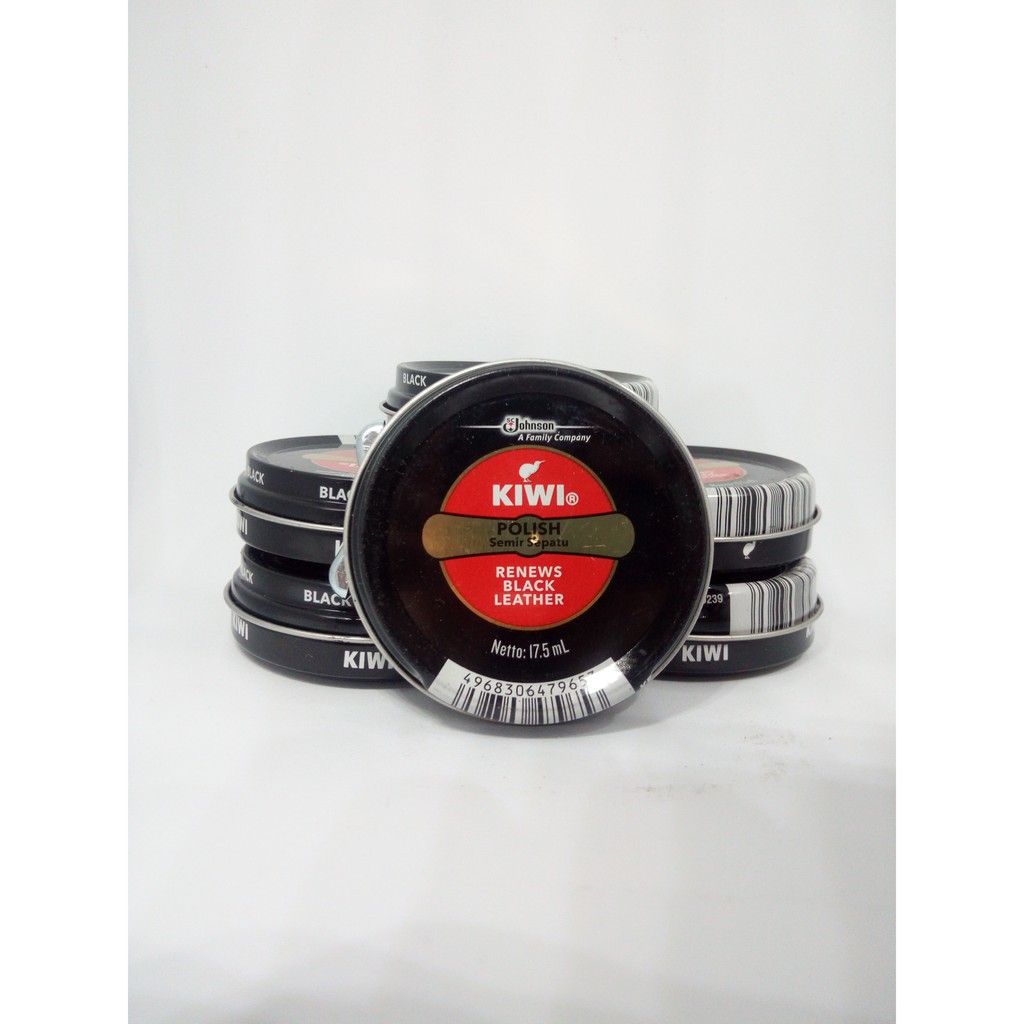 Jual Kiwi Semir Sepatu Hitam Shoe Polish Hitam Kulit Klasik Sepatu Black 17.5 ml | Shopee Indonesia