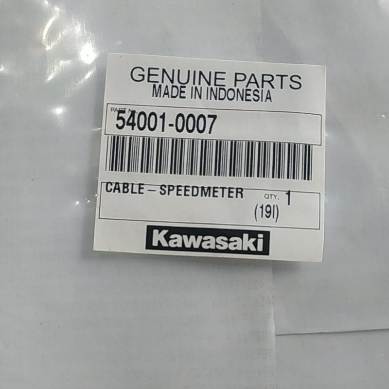 Jual Kabel Speedometer kawasaki ZX 130 54001-0007 | Shopee Indonesia