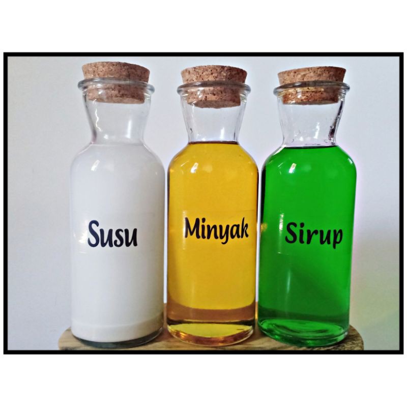 Jual Carafe Karafe 500 ml Tutup Kayu Cork Botol Minum Kaca | Shopee ...