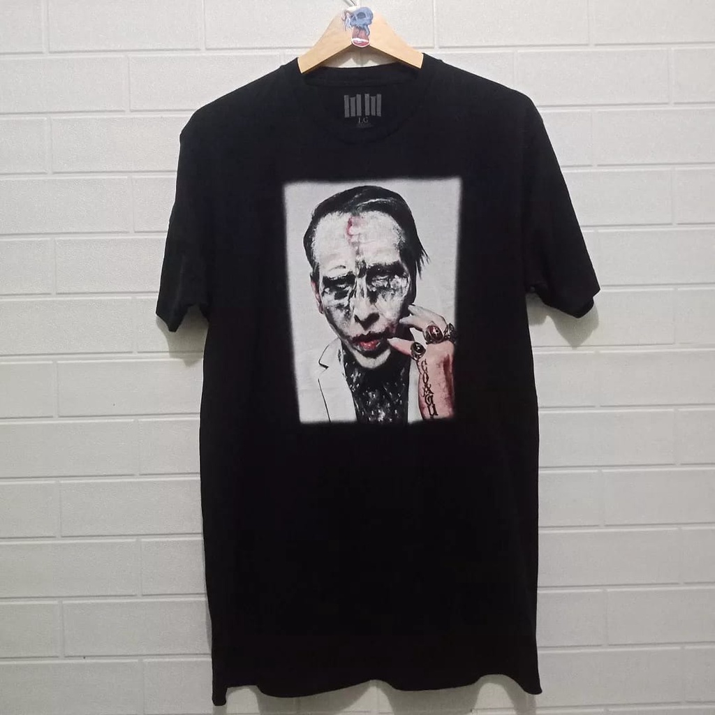 Jual Kaos Band Original MARILYN MANSON Official Merchandise | Shopee ...