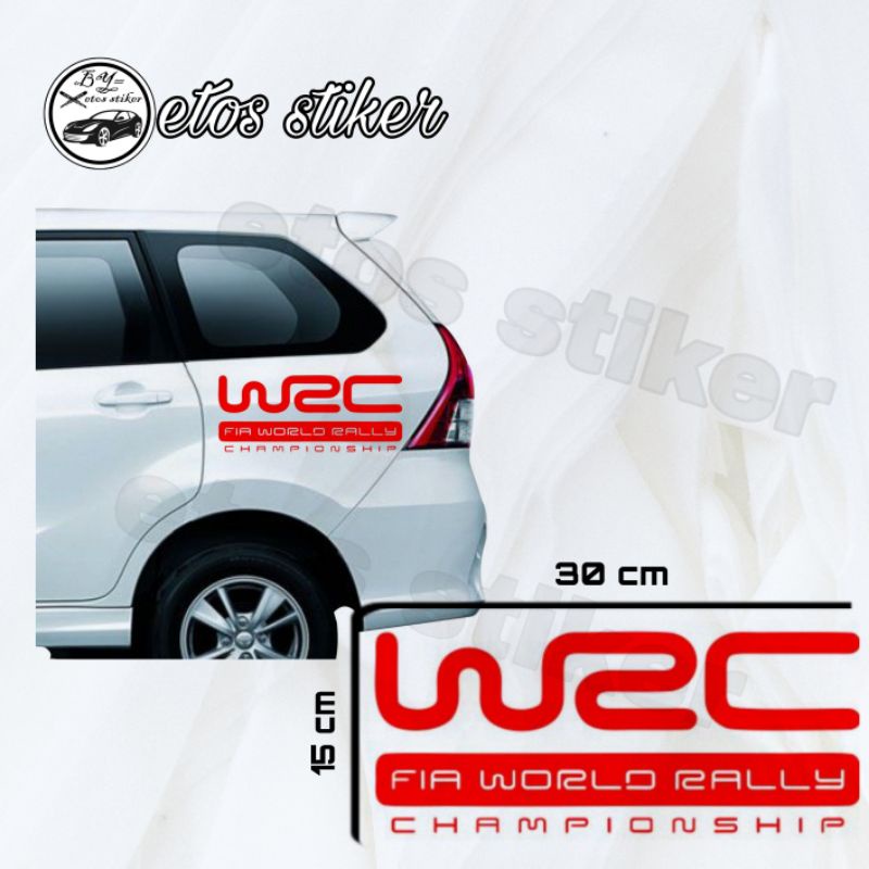 Jual Stiker sticker mobil stiker SPONSOR wrc Stiker Cutting Mobil Motor ...