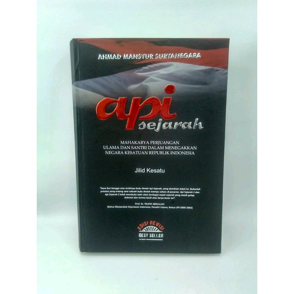 Jual API SEJARAH 1 (HITAM) - AHMAD MANSYUR SURYANEGARA / BUKUNOVEL ...