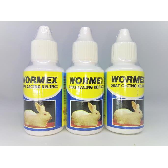 Jual Obat Cacing Untuk Kelinci Wormex 30 Ml Anps Kualitas Baik | Shopee ...